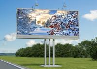 China Outdoor P10 LED Display 160 Degree Viewing Angle 6000cd Brightness Digital Billboard for sale