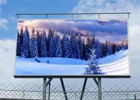 China P10 P8 Outdoor LED Signage IP65 Waterproof Wall Mounted Energy Saving 960x960mm Cabinet for sale