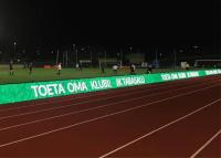 China P10 Outdoor LED Stadium Display 960x960mm 7000cd Brightness Perimeter Billboard for sale