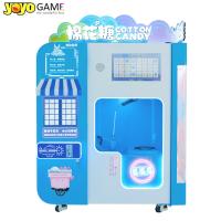 China Full Automated Cant Cotton Vendon Machine Commercial Vending Candy Cotton Machine for sale