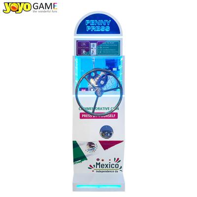 China New China Manufacturer Earning Money Coin Pennies Press Machine Souvenir Coin Press Machine Souvenir Coin Maker For Sale for sale