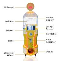 China OCM large-scale Super Mail Gacha Capsule Toys Vending Machine Prize Gift Vending Game Machine with AD Srceen for sale