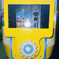 China OCM large-scale Super Mail Gacha Capsule Toys Vending Machine Prize Gift Vending Game Machine with AD Srceen for sale