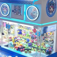 China Coin Operated Games Newest Toy Claw Crane Machine 4 Players can With Bill Acceptor for sale
