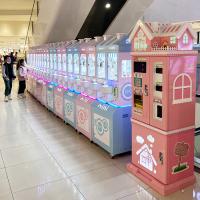 China Boutique Coin-Operated Mini Claw Machine With Credit Card Reader Kids Toy Crane Arcade Claw Machine for sale