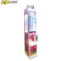 China Customizable Mini Coin Operated Small Doll Arcade Game Vending Claw Machine With Bill Acceptor for sale
