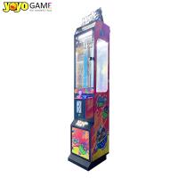 China Customizable Mini Coin Operated Small Doll Arcade Game Vending Claw Machine With Bill Acceptor for sale