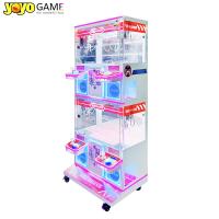 China Claw machine Coin Operated plush Owl Claw machine Candy banknotes and coins operated 4 claw machine for sale