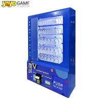 China Coin acceptor internet vending machine with coin bill and credit card reader vending for sale
