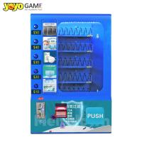 China Coin acceptor internet vending machine with coin bill and credit card reader vending for sale