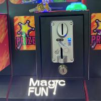 China Customizable Mini Coin Operated Small Doll Arcade Game Vending Claw Machine With Bill Acceptor for sale