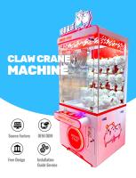 China High Quality Coin Operated Games 31 Inches Moved Star Plush Doll Claw Crane Machine for sale