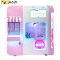China Automatic Cotton Candy Vending Machine Which is totally Automatic and colorful for sale