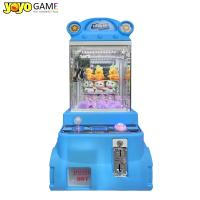China kids adult coin operated mini crane claw game machine toy kits for sale for sale