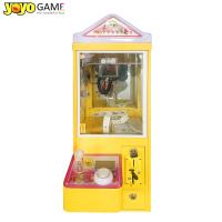China Small Claw Crane Machine Coin Operated Games Mini Plush Toy Vending Machine With Bill Acceptor for sale