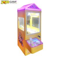 China Small Claw Crane Machine Coin Operated Games Mini Plush Toy Vending Machine With Bill Acceptor for sale