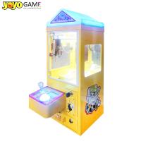 China Small Claw Crane Machine Coin Operated Games Mini Plush Toy Vending Machine With Bill Acceptor for sale
