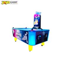 China Luxury Coin Operated Game Blue Air Hockey Table For Club Electronic Air Hockey For Adults for sale