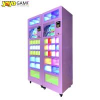 China Coin-Operated Lipstick & Mini Snack Vending Machine with Bill Acceptor for Game Centers & Cosmetics Displays for sale