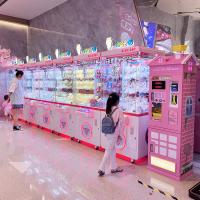 China Indoor Entertainment Cioin Operated Online Arcade Claw Vending Machine Crane Claw Machine For Amusement Park for sale