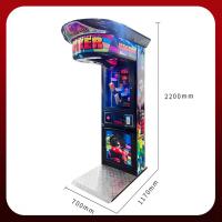 China Coin Operated Game Street Amusement Park Electronic Hammer Boxing Machine Arcade Boxing Punch Machine Price For Sale for sale