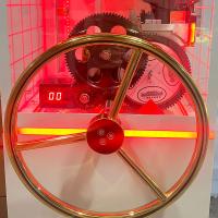 China Souvenir Coin Press Machine Coin Operated Souvnier Coin DIY Game Machine For Tourist Attractionswith AD Screen for sale