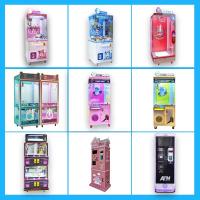 China Claw Crane Machine Coin Operated Games Mini Plush Toy Vending Machine With Bill Acceptor for sale