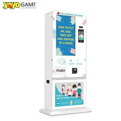 China Coin Token Dispenser Vending Machine Cashless PPE Products Vending Machine For Shopping Mall for sale