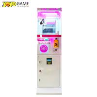 China Small Claw Crane Machine Coin Operated Games Plush Toys Vending Machine With Bill Acceptor for sale