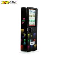 China Automated  Smoking Cigarette ID Card Reader Age Verification Scanning Vending Machine With Credit Card Reader for sale