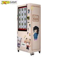 China Automatic Touch Screen Cartoons Comics Football Baseball Sports Trading Card Vending Machine for sale