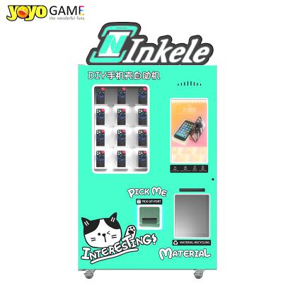 China Coin Operated Phone Case Vending Machine DIY Automatic Printer for sale