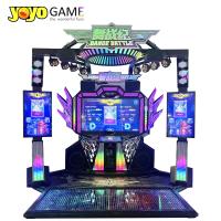 China Double-person Colorful Dance Machine for sale