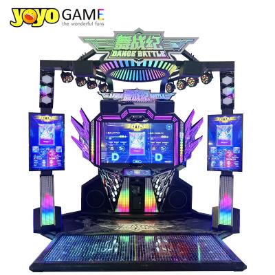 China Double-person Colorful Dance Machine for sale