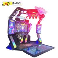China Double-person Colorful Dance Machine for sale