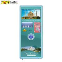 China 32 Inch Touchscreen Medal Vending Machine with 300-600 pcs Capacity and 1 Year Warranty for Souvenir Coins for sale