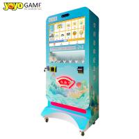 China 32 Inch Touch Screen Medal Vending Machine with 300-600 pcs Capacity and 150 W Power for Commemorative Coins for sale