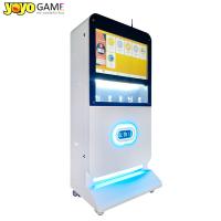 China 32 Inch Touchscreen Medal Vending Machine with 300-600 Pcs Capacity and 110-240V Voltage for Souvenir Coins for sale
