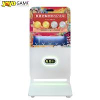 China Custom Graphics Medal Vending Machine with Multiple Payment Options and Metal Construction for Theme Parks for sale