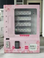 China Wall Mounted Vending Machine, 5/10 Lanes Coin Operated Vending Machine with Button Operation for sale