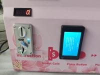 China Wall Mounted Vending Machine, 5/10 Lanes Coin Operated Vending Machine with Button Operation for sale