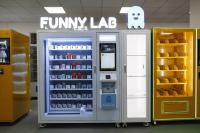 China Blind Box Vending Machine Track-Type XY-Axis Dispensing Touchscreen Control for Figurine Retail for sale