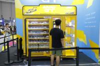 China Blind Box Vending Machine Track-Type XY-Axis Dispensing Touchscreen Control for Figurine Retail for sale