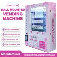 China Wall Mounted Vending Machine Mini Small Soap Combo Coin Operated Laundry Detergent Cheap Vending Machine in Kyrgyzstan/Thailand for sale