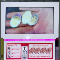 China Custom Handmade Electric Penny Press Steel Coin-Operated Scenic Vending Machine Zoo Coin Machine Pressing Manual Press Souvenir Coin Machine in Spain for sale