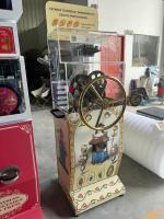 China Mechanical No Power Penny Press Machine Manual Hand‑Wheel Souvenir Coin Embossing Stamping Equipment for 1 Mexican Peso Blanks Catholic Sanctuary Museum & Pilgrimage Tourist Spots for sale