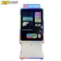 China DIY Coins UV Printer Vending Machine Golden Medals AI AI-generated Images Souvenir Fridge Magnet Automatic Printing Machine with nayax for sale