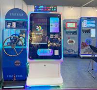 China DIY Coins UV Printer Vending Machine Golden Medals AI AI-generated Images Souvenir Fridge Magnet Automatic Printing Machine with nayax for sale