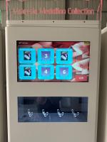 China Souvenir Coin vending machine Mult Languages with Bill Acceptor QR Code Scanner for Tourists Prize Gift Vending Machine Medal Vending Machine for sale