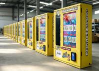 China Pokémon Card Vending Machine Smart Touch Screen Age Verification ID Card Reader Mini Wall Mounted custom sticker Vending Machine for sale